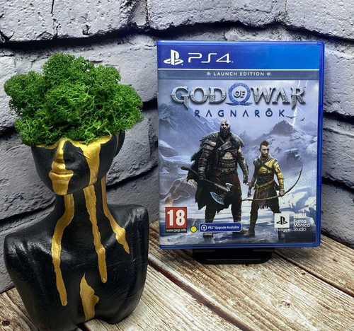 God of war ragnarok ps4 диск