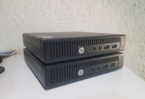 Мини пк HP 260 G2 i3 6100 без озу, HDD, бп