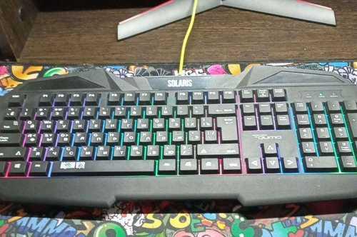 Игровая клавиатура с подсветкой solaris