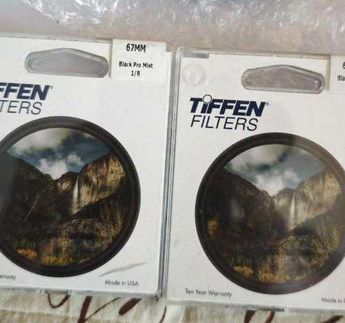 Tiffen black pro mist 67mm 1/8 62mm 1/4