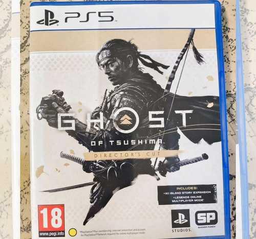 Ghost of Tsushima ps5 диск полностью на русском