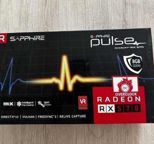 Видеокарта Sapphire Pulse Radeon RX 570 8G