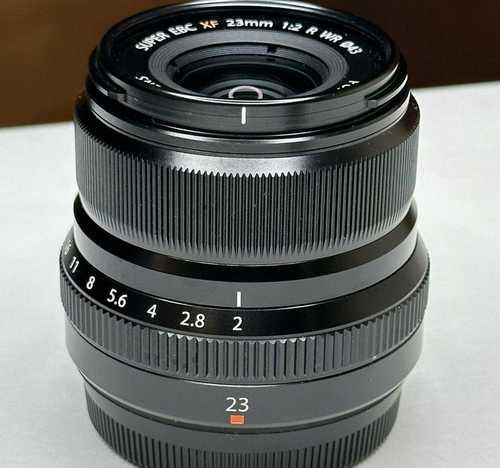 Fujifilm XF 23mm f/2 WR (как новый)