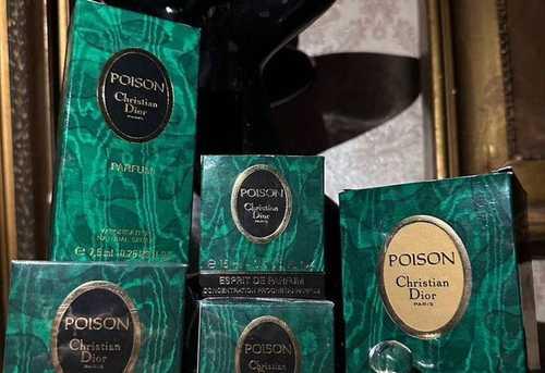 Винтажные духи Франция Dior Poison