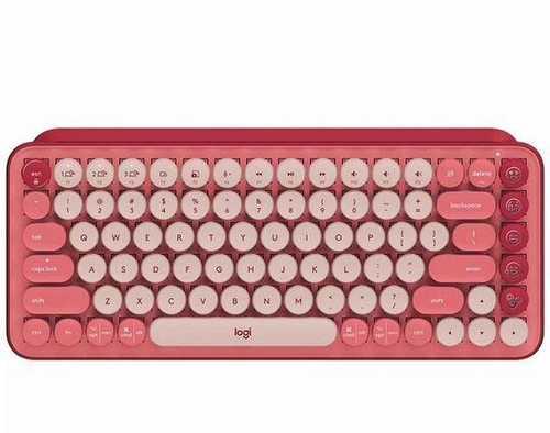 Механическая клавиатура Logitech POP Keys, розовый