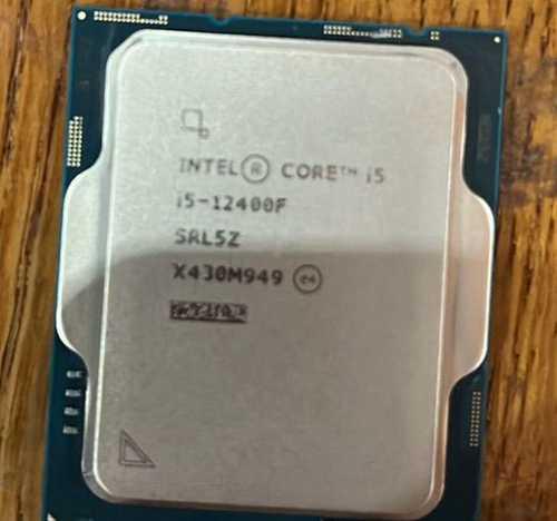 Процессор intel core i5 12400f