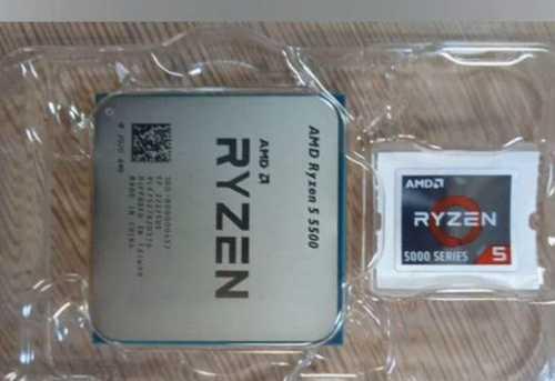 Ryzen 5 5500 4.2 grz x 12 am4,новый процессор