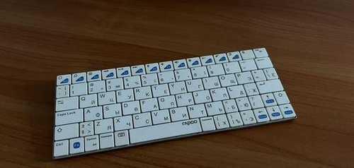 Клавиатура беспроводная белая rapoo e6300