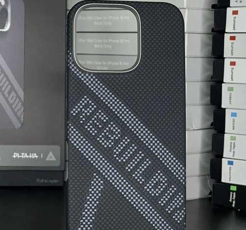 iPhone 16 Pro. Pitaka MagEZ Case 6 Rebuilding B