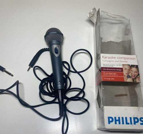 Проводной микрофон Philips