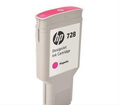 Картридж HP 728 F9K16A для DJ Т730/Т830, пурпурный