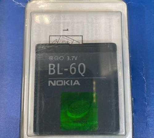 Аккумулятор Nokia BL-6Q 6700 Classic