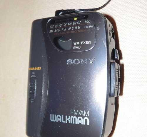 Кассетный плеер sony Walkman WM-FX153