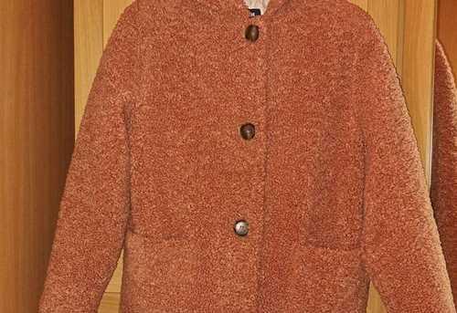 Пальто для девочки меховое Kiabi, 152 р