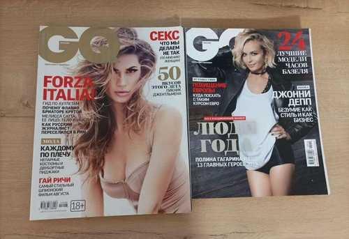 Журналы GQ 2015 комплект