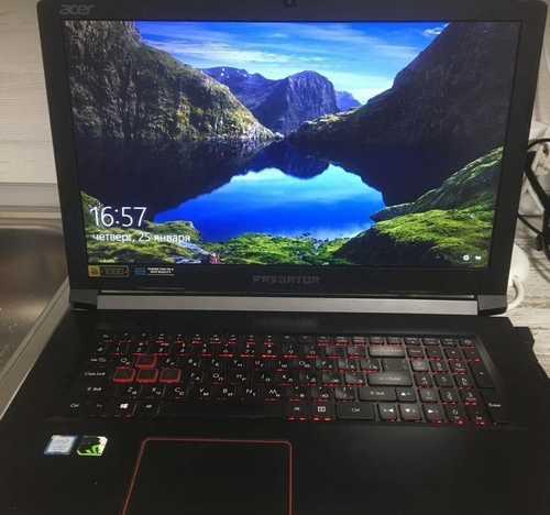 Acer Predator 17- GTX 1060-6gb