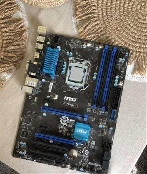 Процессор Intel Core i7-4790K + Материнская плата