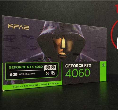 KFA2 RTX 4060 Black X argb 8gb / Обмен/Гарантия