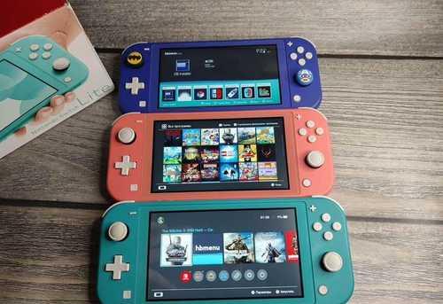 Новые прошитые Nintendo Switch Lite,Oled + игры