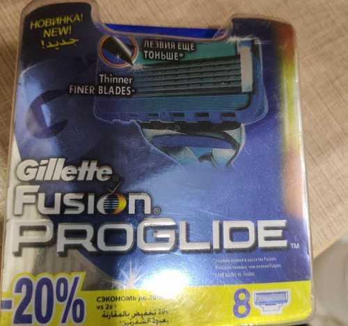 Сменные кассеты Gillette Fusion ProGlide