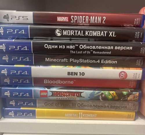 Игры на ps4 и пс5