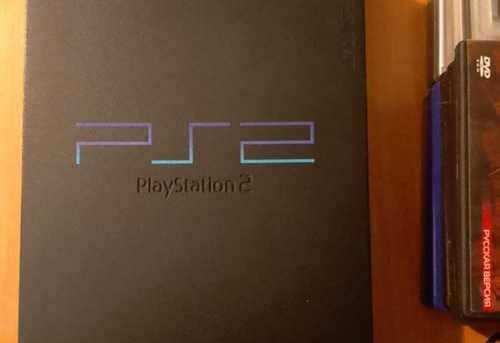 Sony PlayStation 2 Fat Прошитая + 22 игры