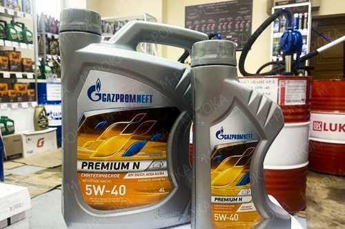 Моторное масло Газпромнефть Premium N 5W-40 синт