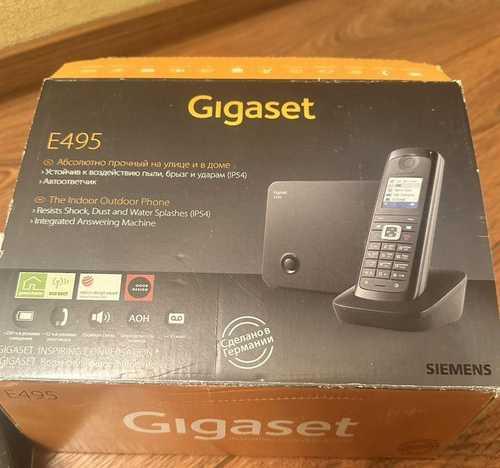 Siemens gigaset E495 телефоны