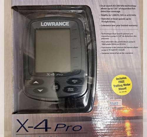 Эхолот Lowrance X - 4 Pro