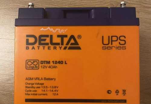 Аккумулятор для ибп Delta DTM 1240 L новый