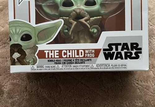 Funko pop The child with frog Grogu 379