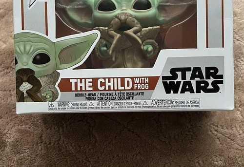 Funko pop The child with frog Grogu 379