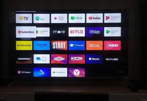 Телевизор SMART tv android Новый