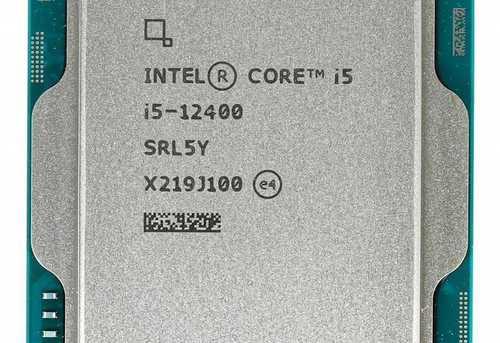 Процессор Intel core i5 12400