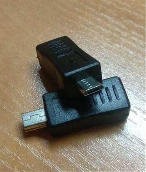 Переходник USB микро на Мини