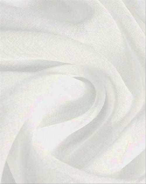 Ткань для тюля, вуаль 100 полиэстер белая