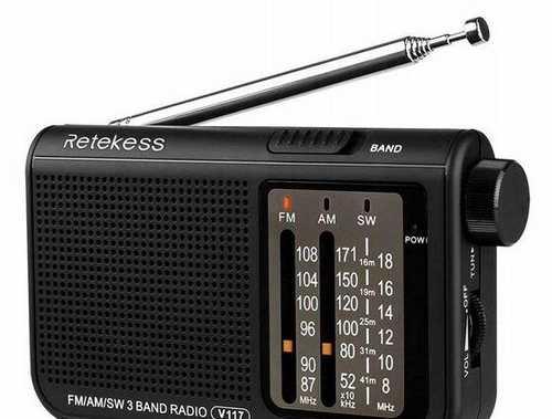 Цифровой карманный радиоприемник Retekess V117