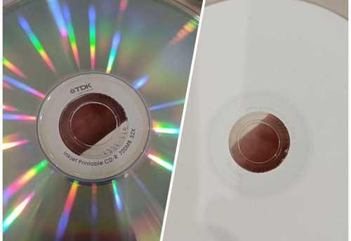 Чистые диски CD-R, DVD-RW (TDK, Sony, Verbatim)