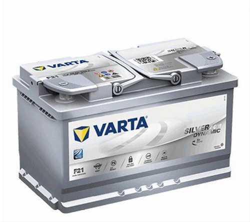 Аккумулятор varta Silver Dynamic AGM 6ст- 80оп