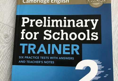 Preliminary for Schools trainer 2