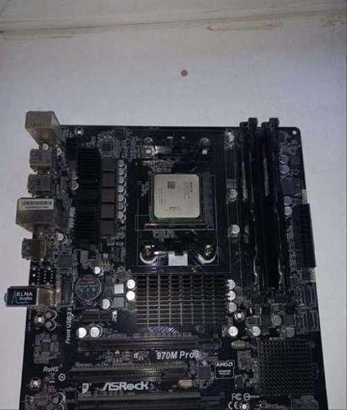 Amd fx 8320, Asus Rock 970M pro 3