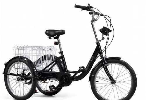 Велосипед трехколесный взрослый Okk-3W 20'' 6 ск