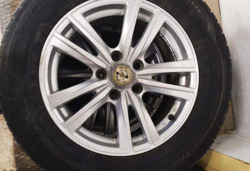 Литые диски r16 5x114Dunlop Graspic DS3 215/65 R16