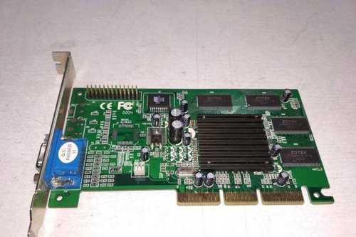 Видеокарта AGP Nvidia GeForce2 MX400 64MB sdram V