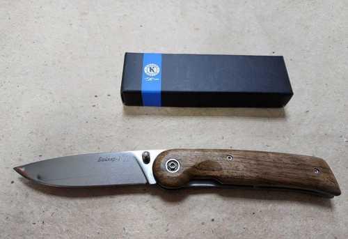 Нож складной Байкер-1 дерево