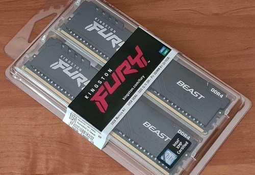 Новая память DDR4 3200 Kingston Fury 2x16 (32Gb)