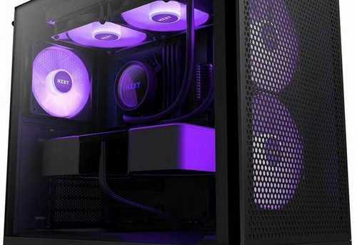 Компьютерный корпус nzxt H5 flow, Черный