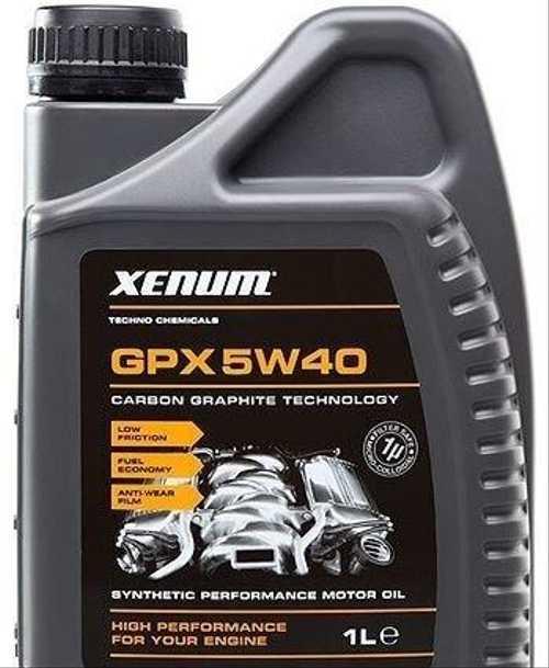 Xenum 1136001 Масло моторное GPX 5W-40 синт/ 1 л