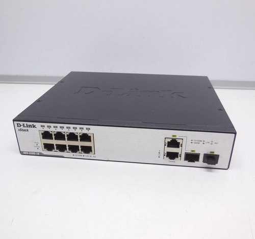 Коммутатор управляемый D-Link xStack DES-3200-10 C1 Switch 10 port (8UTP 100Mbps   2Combo 1000base-T