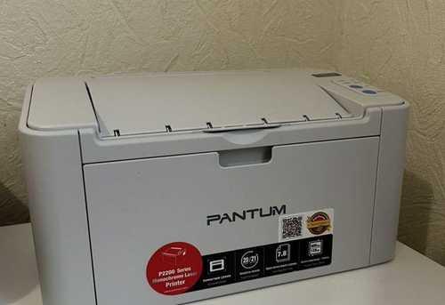 Принтер новый pantum 2200